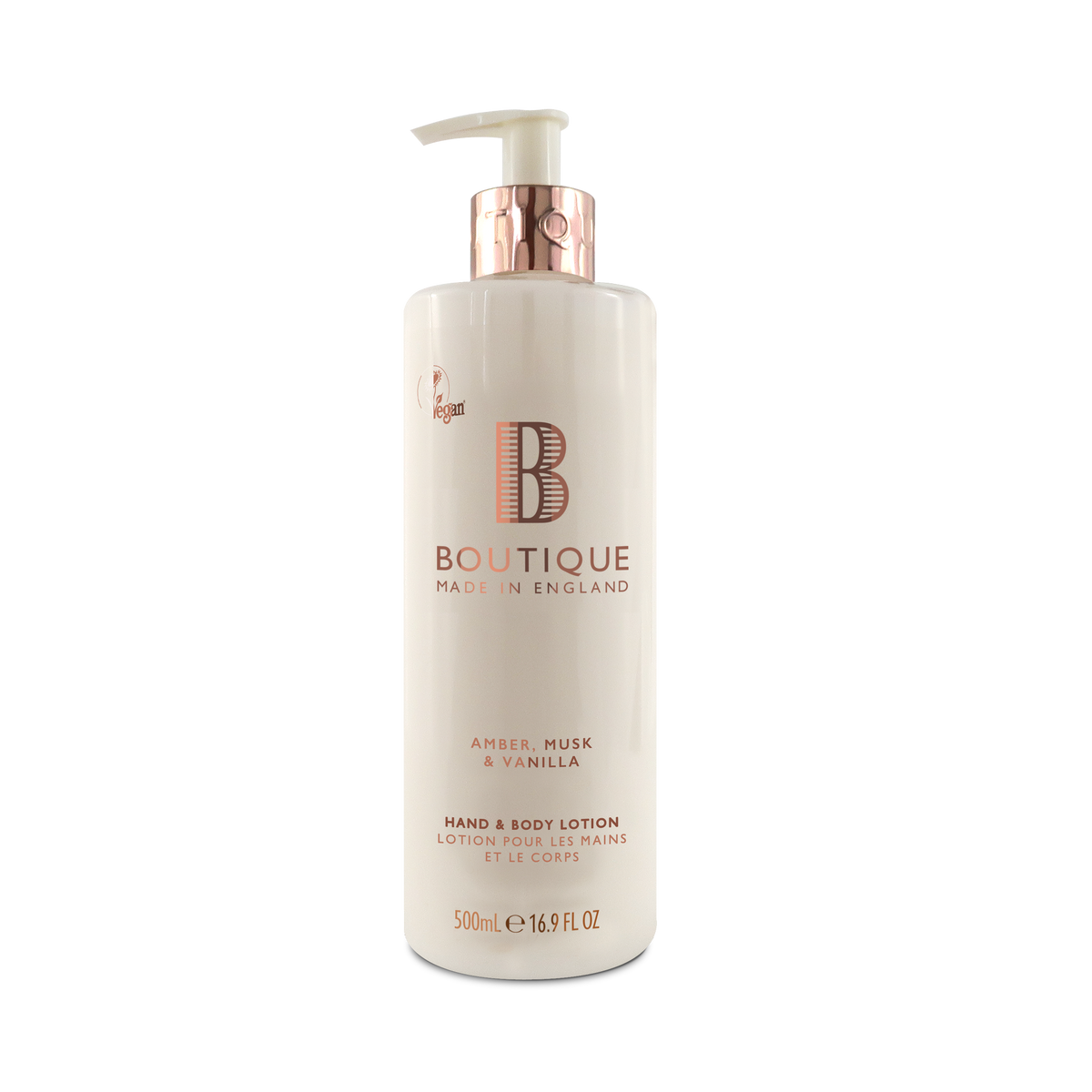 Amber, Musk & Vanilla Hand & Body Lotion – Boutique England